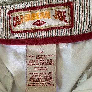 Caribbean Joe | Shorts | Caribbean Joe Cotton White High Waist Sz 2 ...